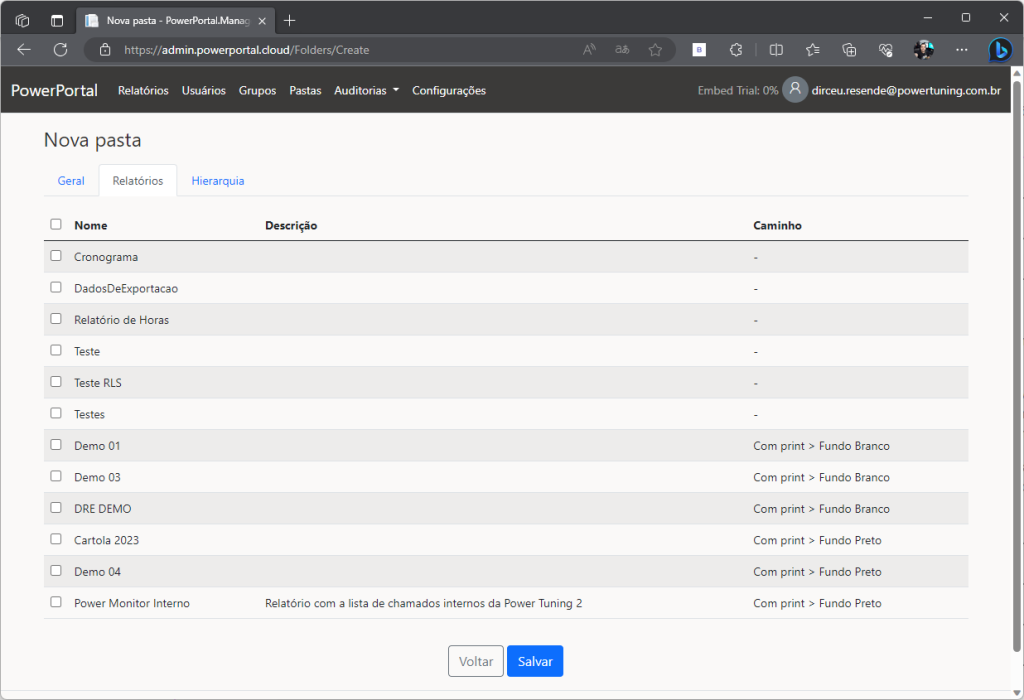 Recursos do Power Embedded - Power Embedded